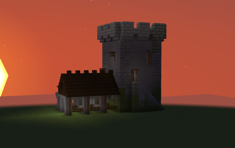 Medieval Tower & Stables (FREE) | Minecraft Tower #25525
