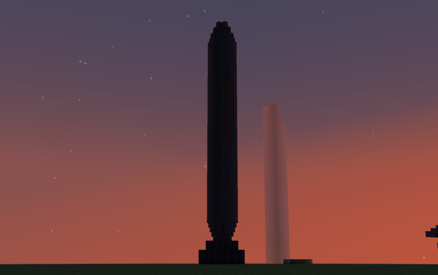Black Monolith | Minecraft Tower #25592