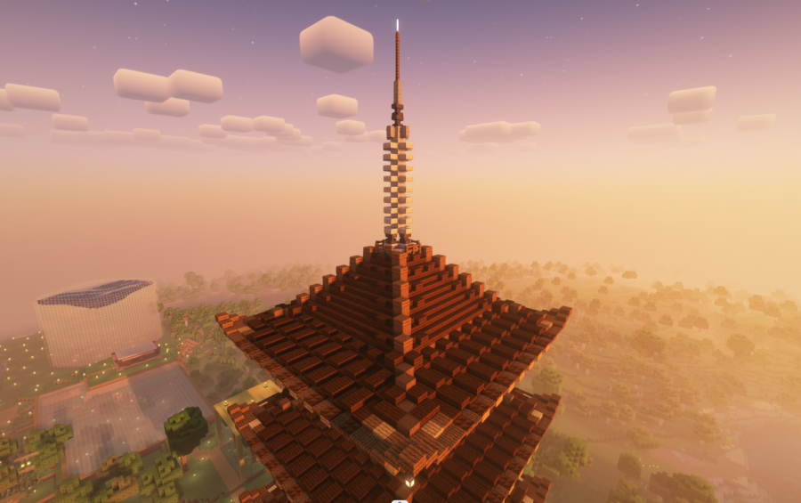 🏯 Japanese Pagoda Temple – Minecraft Schematic (1.20+) | Minecraft ...