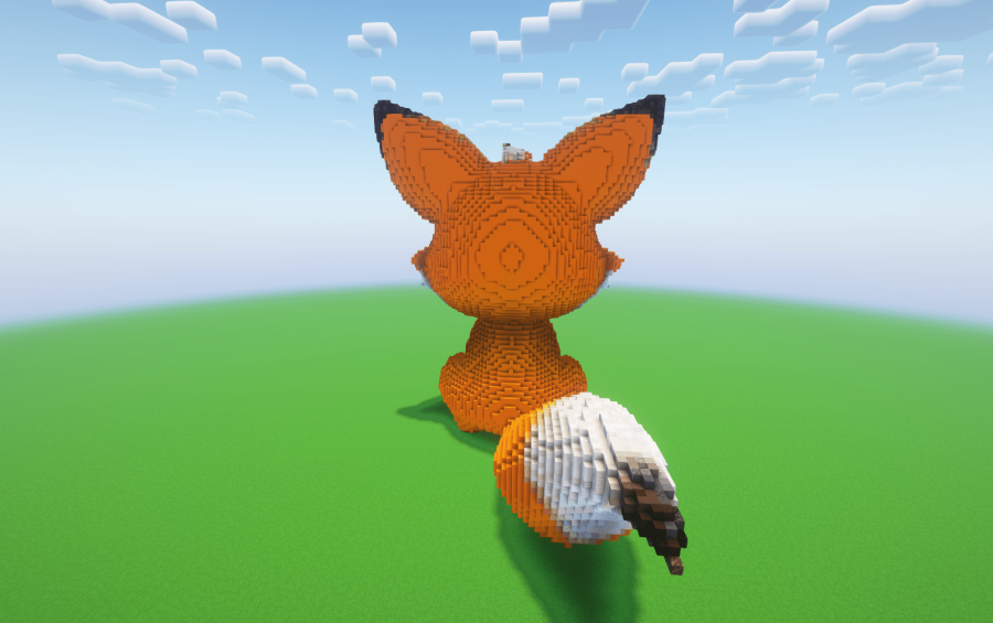 Minecraft Fox Statue ( FREE ) | Minecraft Miscellaneous Build #25609