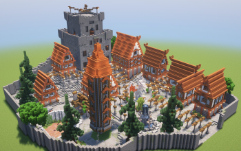 Minecraft Gardens | Fountains, Trees, Bridges, Farms and Plants - Page 5