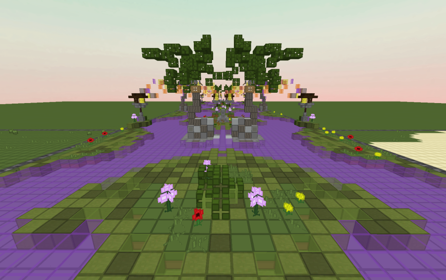 🔰 [FREE] Simple Purple Spawn Kitmap / HCF 153x153 + Road By: CewlDown, creation #25723