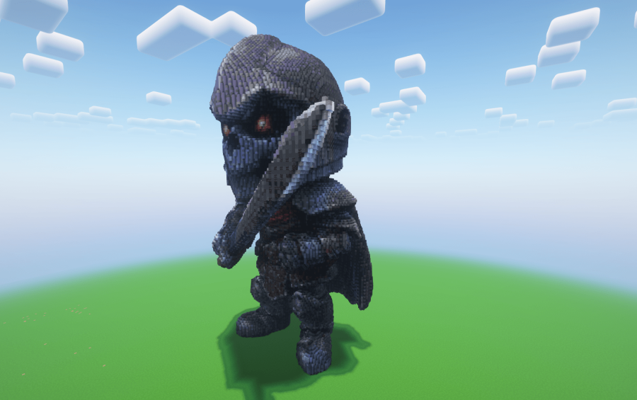Minecraft Abyssal Knight Statue | Minecraft Miscellaneous Build #25857