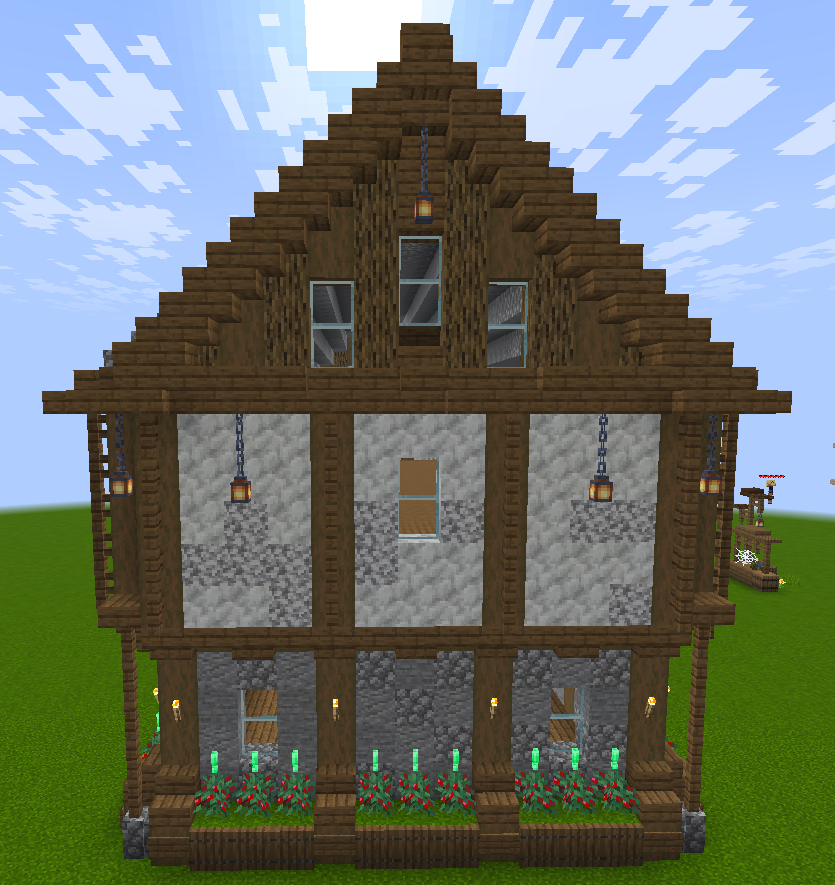 Medium Medieval House | Minecraft House and Shop #26052