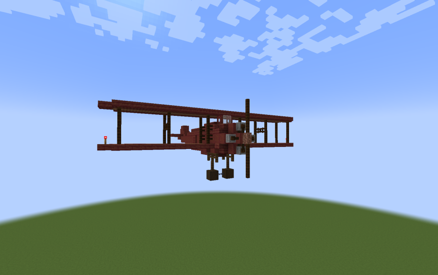 BiPlane by PinkMullet | Minecraft Flying Machine #26078