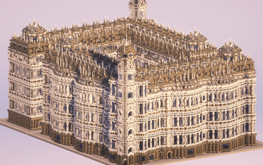 Luxurious Tenements | Minecraft House and Shop #26177
