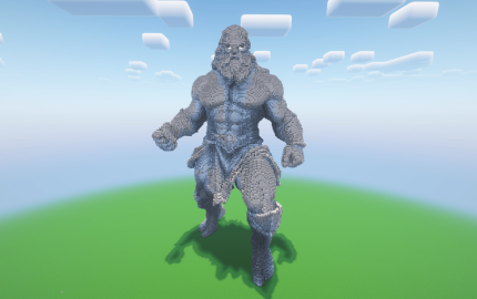 Minecraft Zeus Statue ( FREE ) | Minecraft Miscellaneous Build #26202