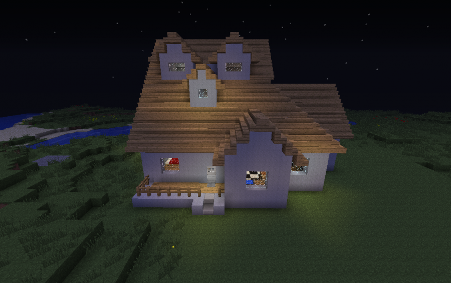 Country House Plan 01 | Minecraft House and Shop #263