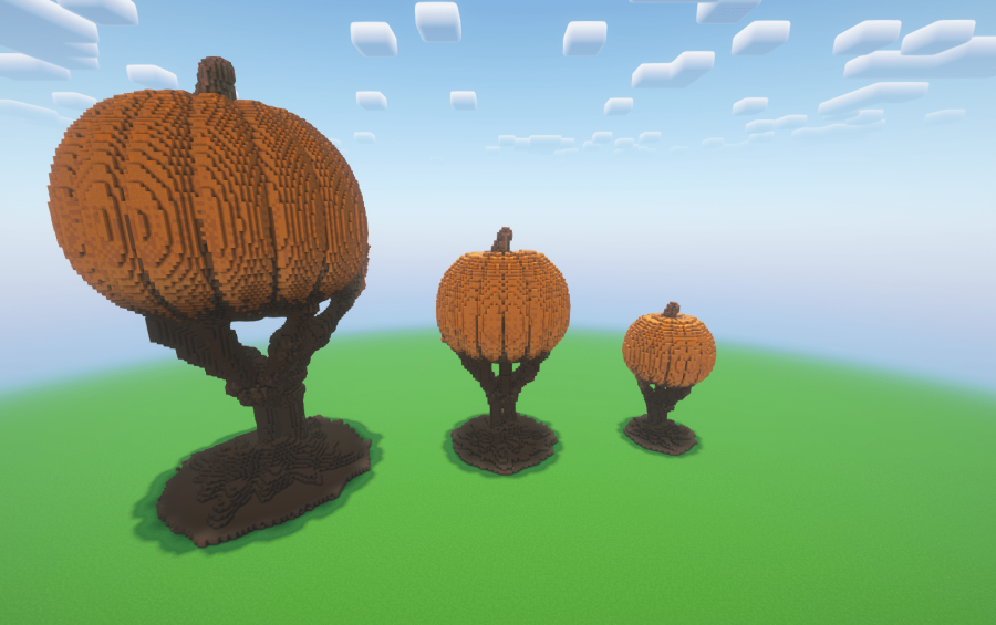 Minecraft Halloween Pumpkins Pack Statue | Minecraft Miscellaneous ...