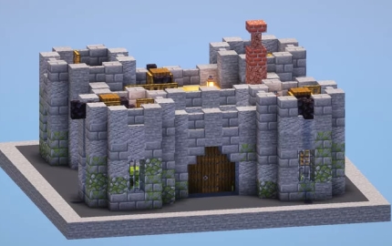 Medieval Castle Starter Base | Minecraft Castle #26669
