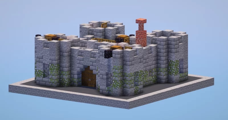 Medieval Castle Starter Base | Minecraft Castle #26669