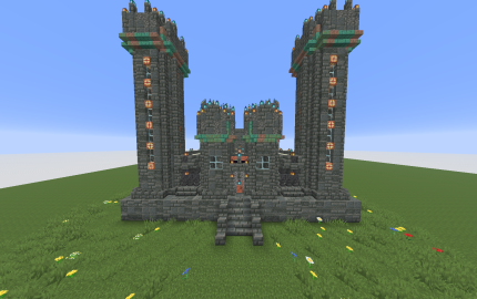 Tuff - Copper Castle | Minecraft Castle #26691