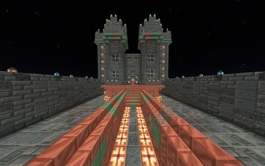 Tuff - Copper Castle | Minecraft Castle #26691