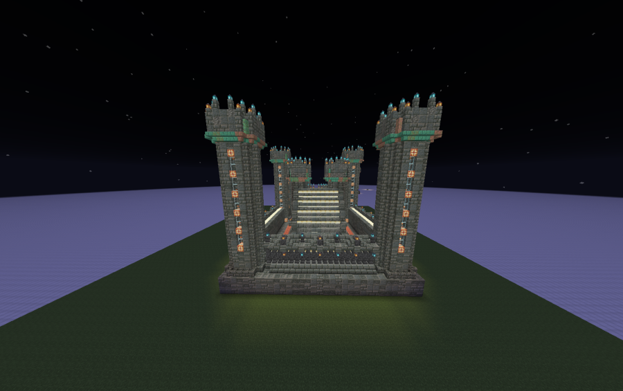Tuff - Copper Castle | Minecraft Castle #26691