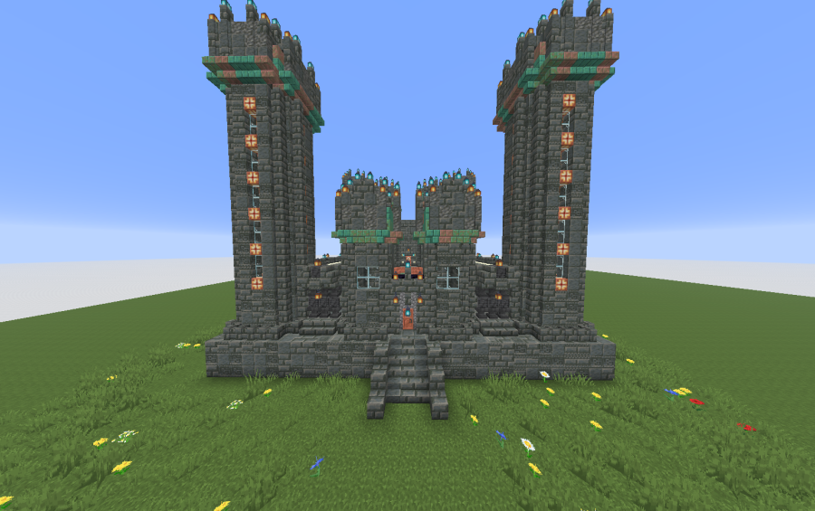 Tuff - Copper Castle | Minecraft Castle #26691