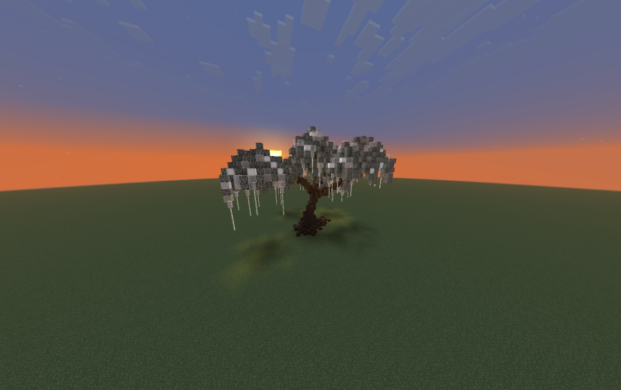 Weeping Moon Tree | Minecraft Garden Build #26829