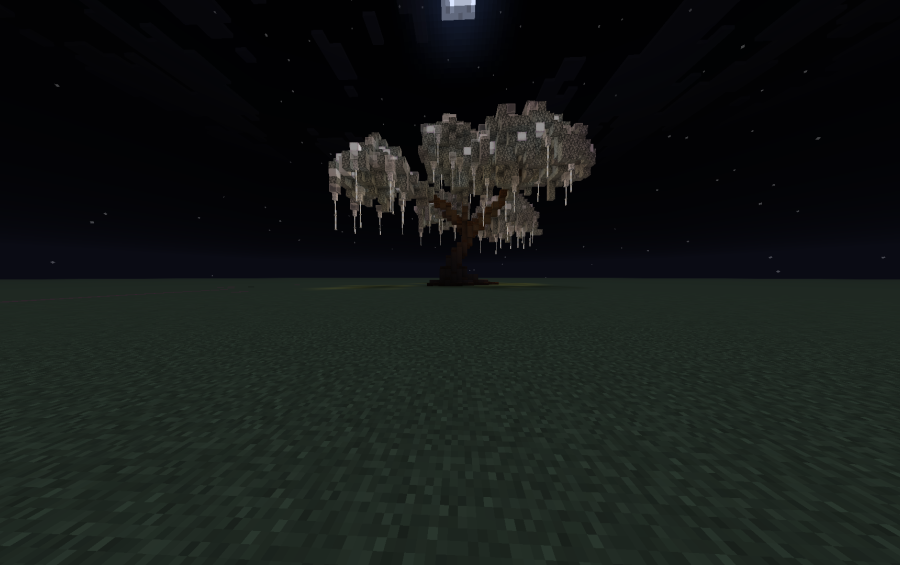 Weeping Moon Tree | Minecraft Garden Build #26829