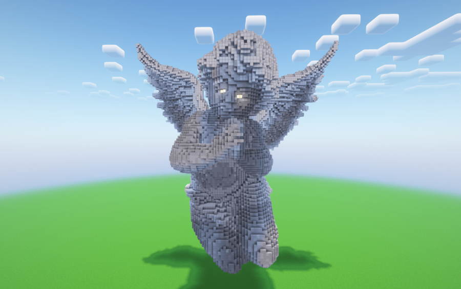 Minecraft Baby Angel Statue ( FREE ), creation #26881