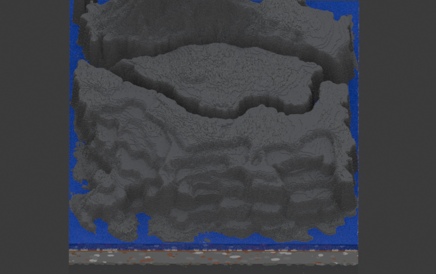 Custom Basalt Cliffs Survival Map 500x500 | Minecraft Island #26896