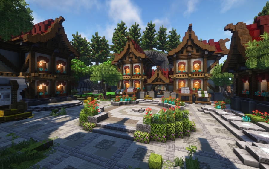 Tiny Medieval Spawn | Minecraft Town #26940