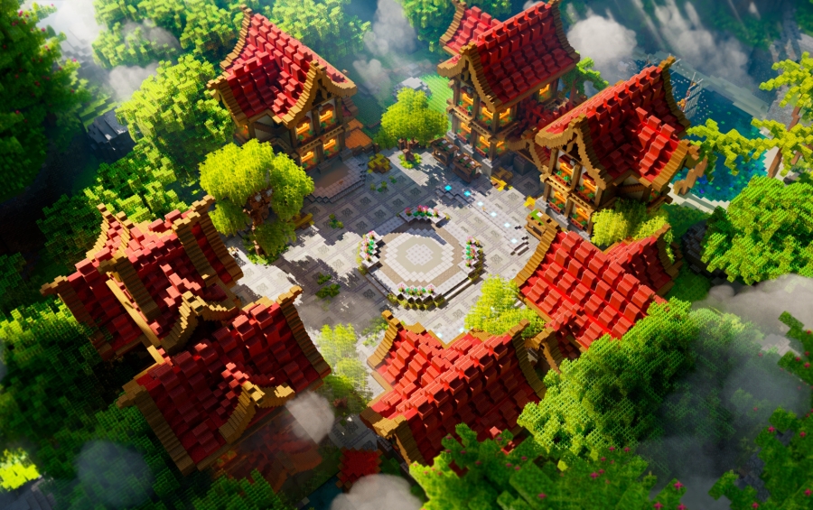 Tiny Medieval Spawn | Minecraft Town #26940