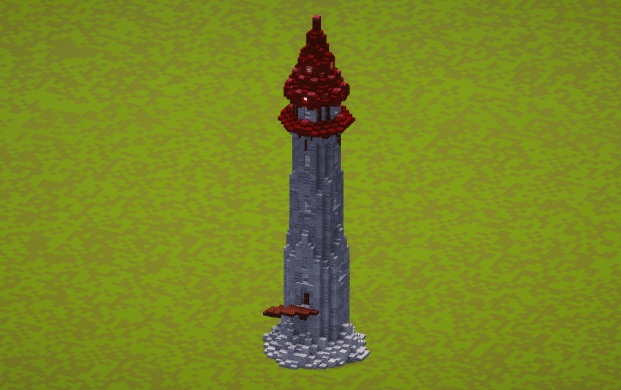 Stonebricks Tower | Minecraft Tower #26948