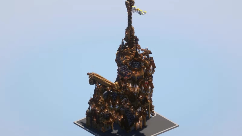 Large Medieval Castle, creation #26961