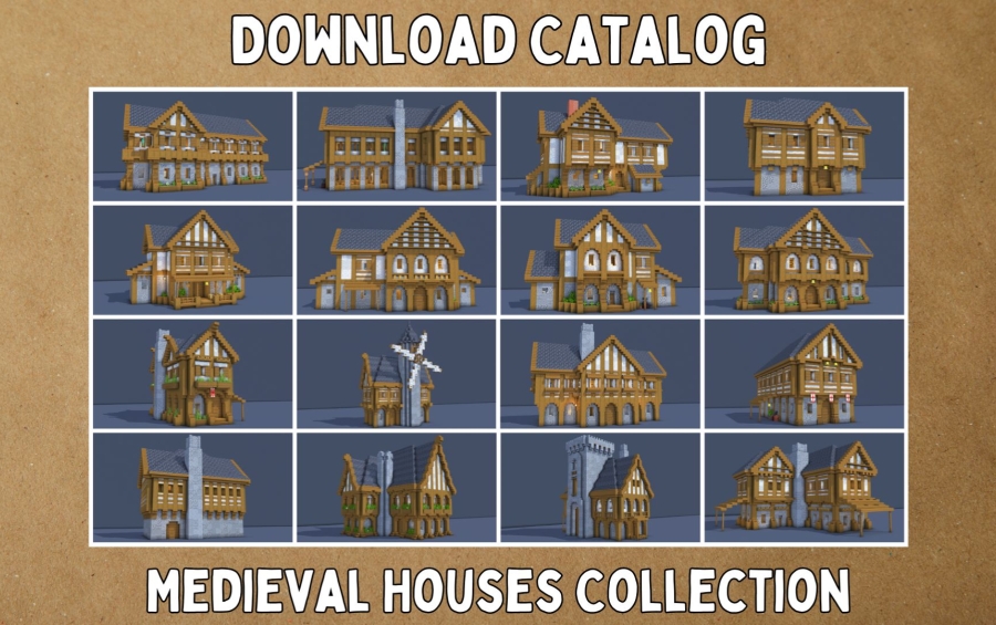 Medieval House – Fully Decorated Interior, creation #26983