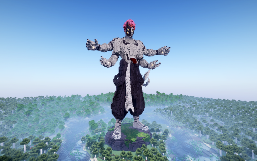 Minecraft Sukuna True Form |Jujutsu Kaisen| Statue Free (Schematic and ...