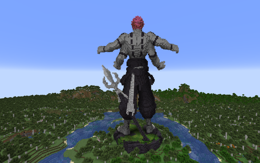 Minecraft Sukuna True Form |Jujutsu Kaisen| Statue Free (Schematic and ...
