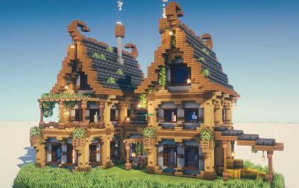 🏰 “Medieval House” – Fully Detailed Medieval Build | Minecraft House ...