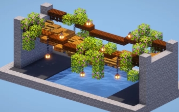 Minecraft Gardens | Fountains, Trees, Bridges, Farms and Plants - Page 4