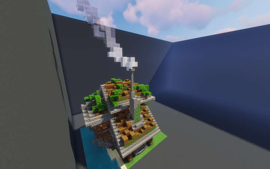 Medieval House with full interior (Schematic File), creation #27136