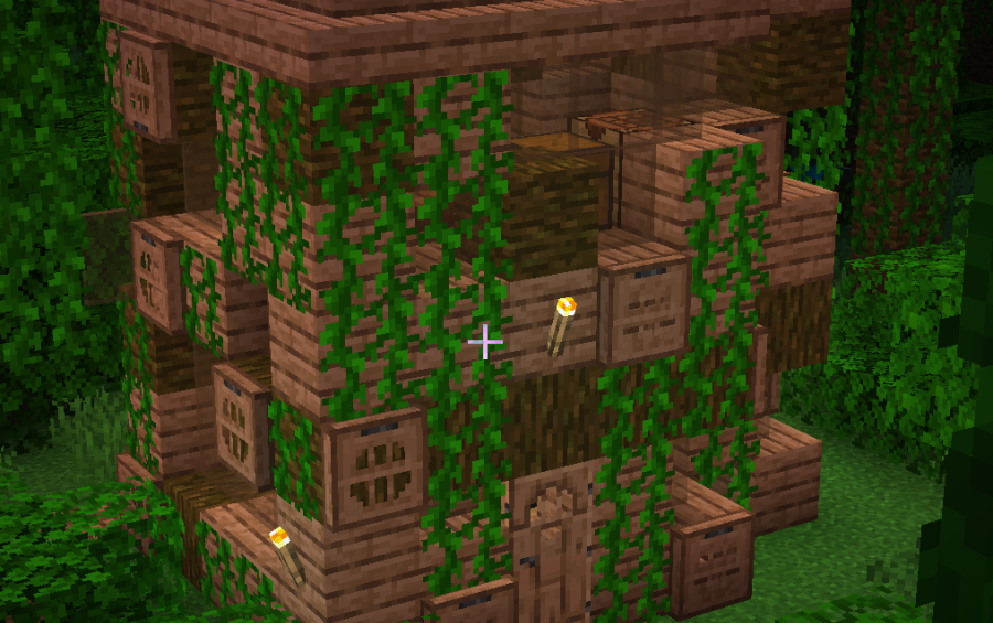 Starter Jungle House (Easy Material), creation #27182