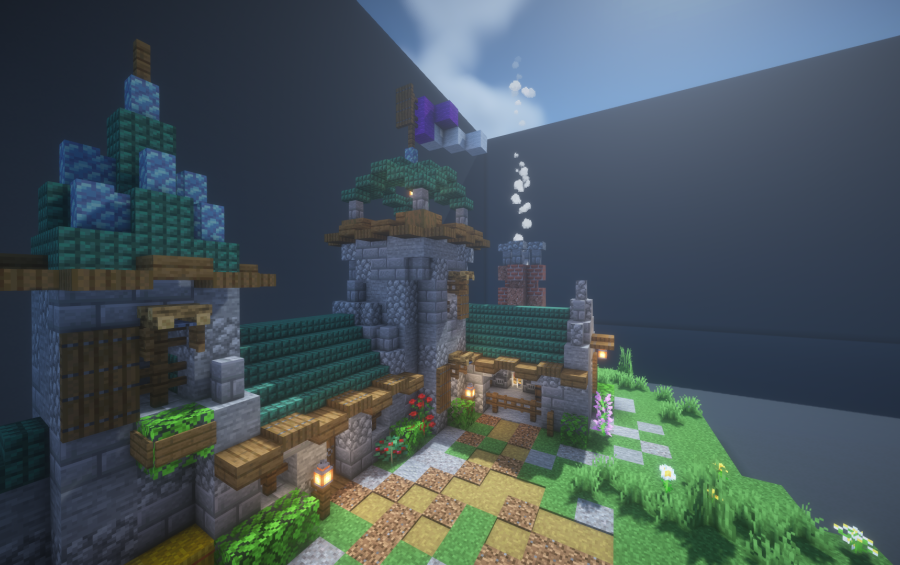 Medieval Outpost with full interior (Schematic File), creation #27183