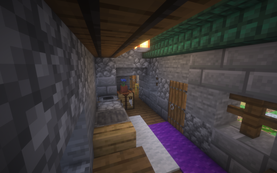 Medieval Outpost with full interior (Schematic File), creation #27183