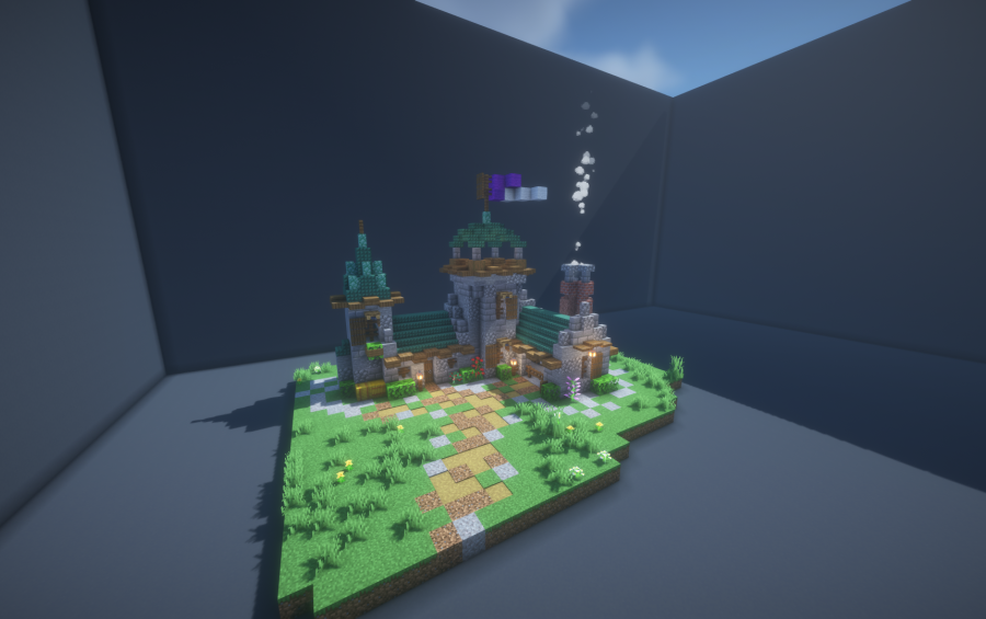 Medieval Outpost with full interior (Schematic File), creation #27183