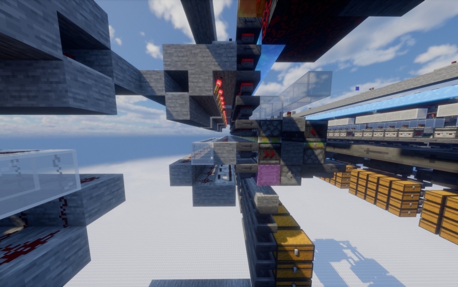 Storage Room 200x Shulker Boxes, creation #27184