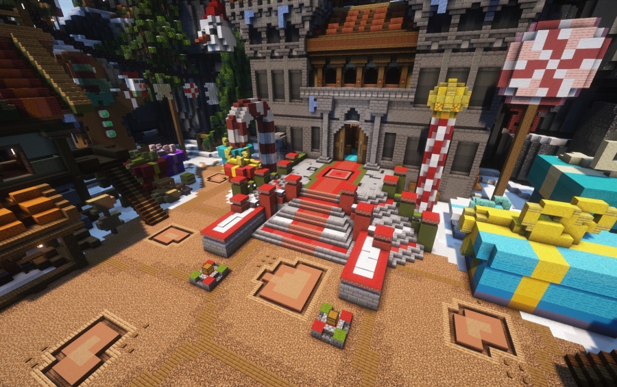 Winter Medieval Server Spawn, creation #27249