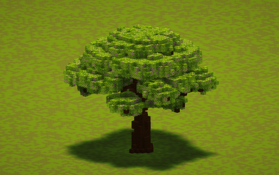 Small Azalea Tree | Minecraft Garden Build #27268