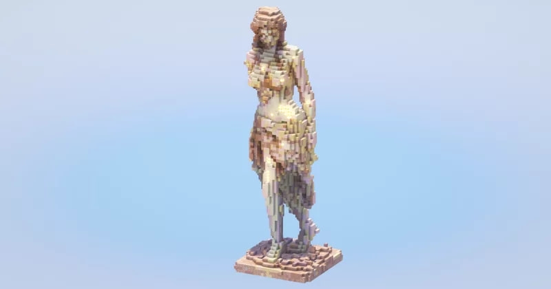 Goddess Statue | Minecraft Miscellaneous Build #27299