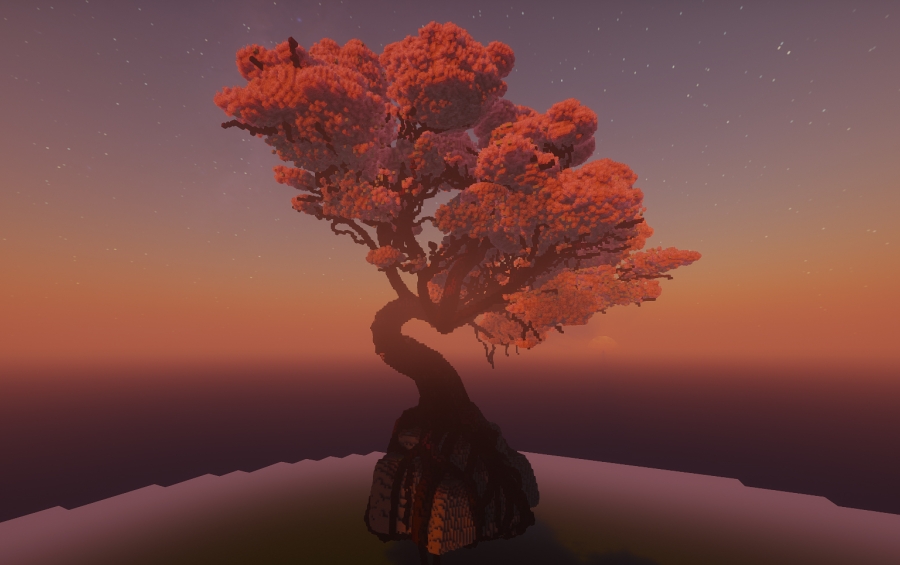Cherry blossom tree（Sakura tree） | Minecraft Miscellaneous Build #27301