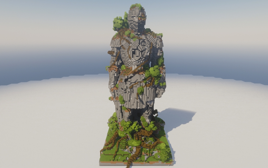 Ancient Knight Statue, creation #27306