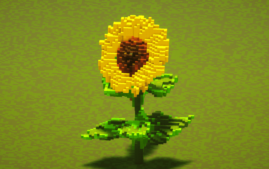 Sunflower | Minecraft Miscellaneous Build #27308