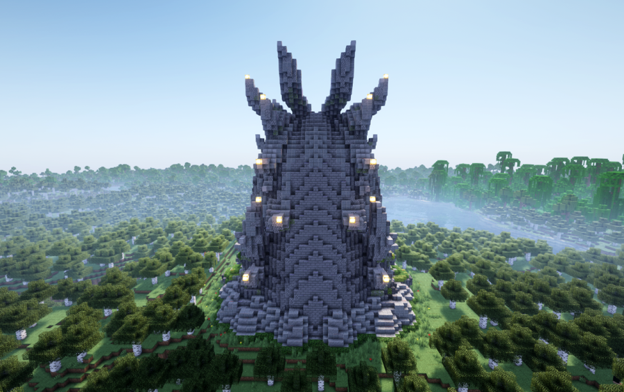 Minecraft Griffin |Mythology| Nether Portal Statue V02 Free (Schematic ...