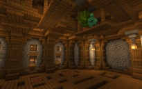 Medieval Trading Hall – Rustic Survival Build | Minecraft House and ...