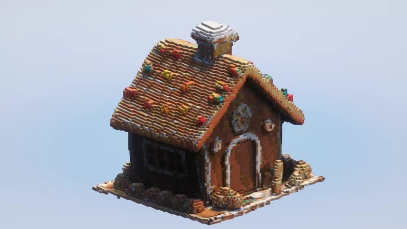 Gingerbread House | Minecraft House and Shop #27404