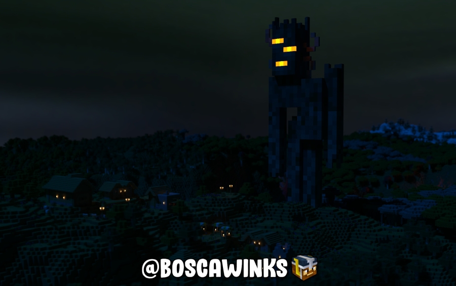 Creaking Mob Statue | Minecraft Miscellaneous Build #27425