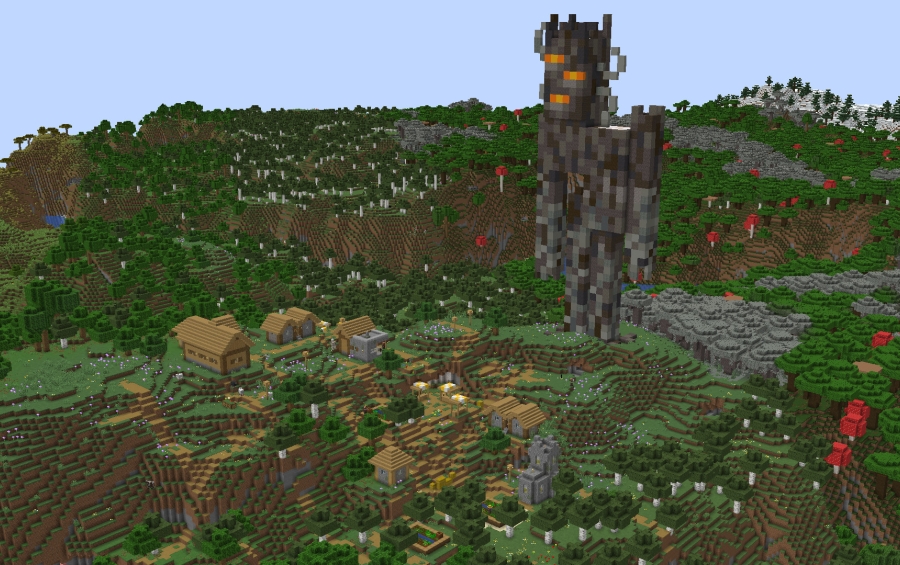 Creaking Mob Statue | Minecraft Miscellaneous Build #27425