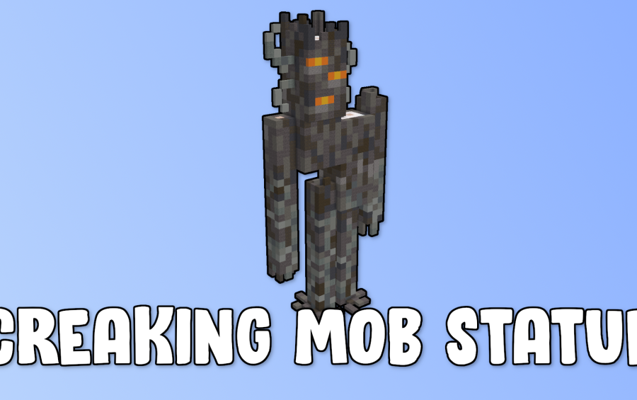 Creaking Mob Statue | Minecraft Miscellaneous Build #27425